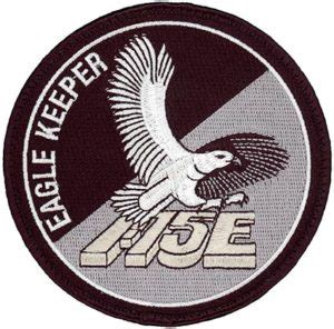 F 15e Strike Eagle Eagle Keeper Flightline Insignia