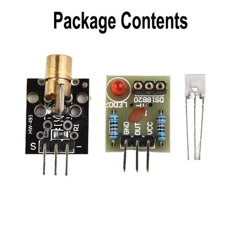 Laser Module Capteur Récepteur Pour Arduino Avr Carte 5 V Remplacement