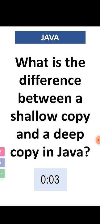 Shallow Copy And Deep Copy In Java Best Java Training Institute Online Course Inspiron