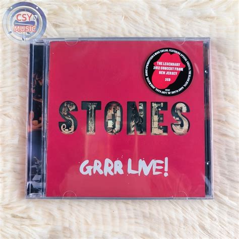 หินกลิ้ง Grrr Live อัลบั้ม 2cd Yc01 Shopee Thailand