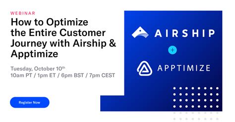 [upcoming Webinar] How To Optimize The Entire Customer Journey With