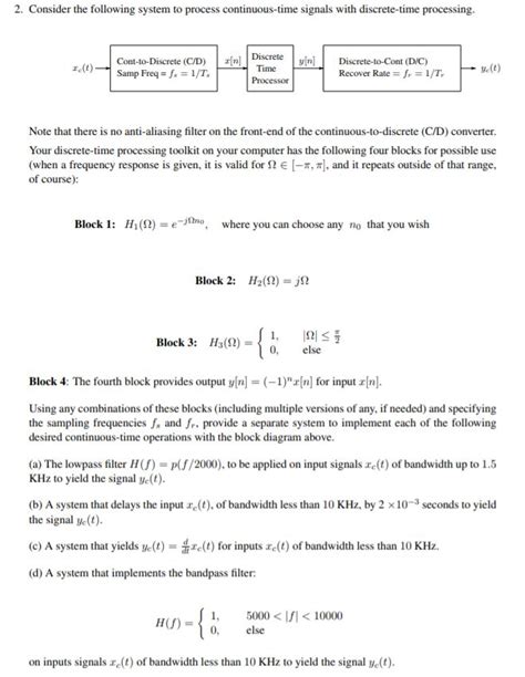 solved 2 consider the following system to process