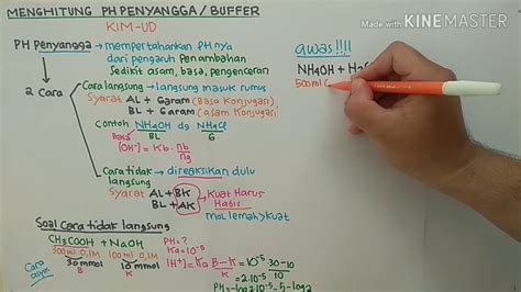 Inilah Contoh Soal Menghitung Ph Larutan Buffer Terbaru Daftar Contoh