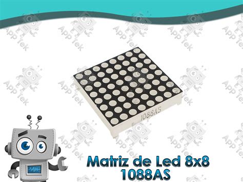 matriz led 8×8 1088as app tek