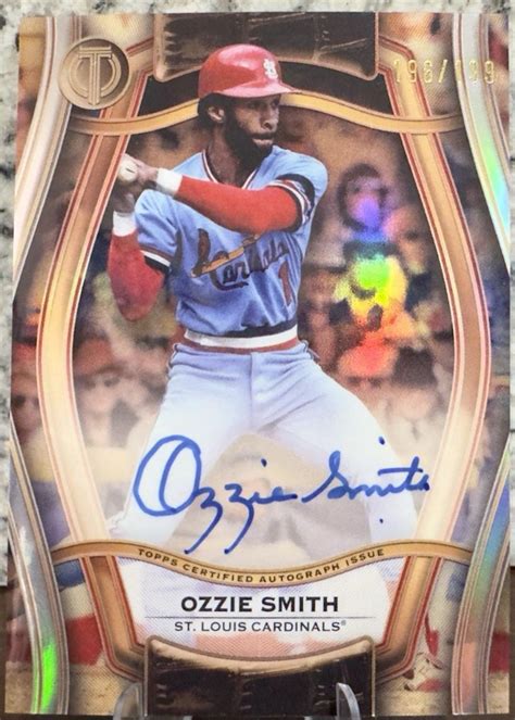 Ozzie Smith Ptga Os Prices 2025 Topps Tribute Pillars Of The Game