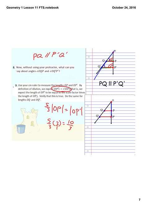 Geometry 1 Lesson 11 Fts Pdf Physics Science