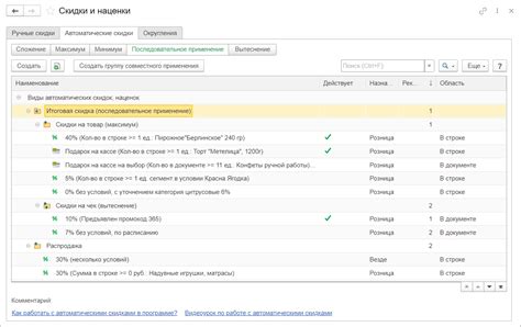 Как настроить скидки для работы кассира в 1С:РМК, 1С:Рознице и 1С:УНФ