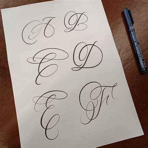 Practice Lettters In 2025 Tattoo Lettering Design Hand Lettering