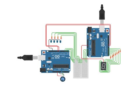 Circuit Design Serial Com 1 Tinkercad