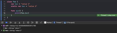 Ios Xcode 11 Debug Variables View Doesnt Show Class Variables