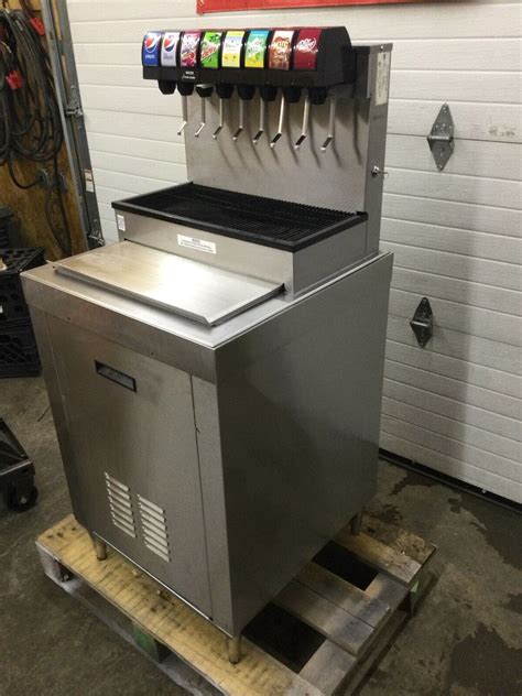 Cornelius Cb2323a 8 Flavor Soda Dispenser W 100 Ice Bin Ms