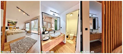 Овие планински дрвени куќички се наоѓаат во Македонија а имаат и отворен базен Kajak Mk