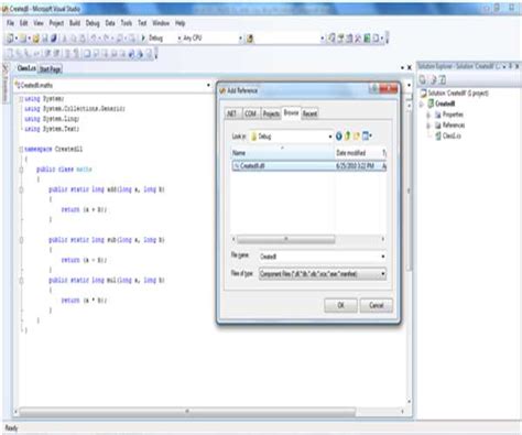 How To Create Dll And Using Them In C Mindstick