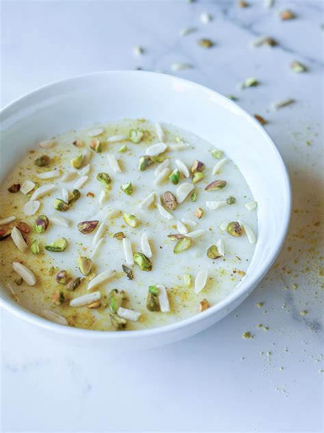 Firni A Delightful Afghan Custard Halfghan Kitchen