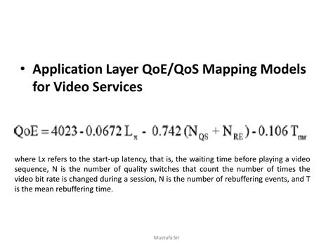 Network Design Implications Of Qos And Qoe Pdf