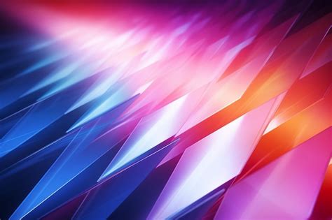 Premium Photo Angular Composition Of Rhombus Shapes With Dynamic Motion Blur And Abstract