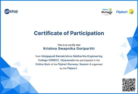 krishna swapnika goriparthi on linkedin onlinequiz coding logic flipkart flipkartrunaway