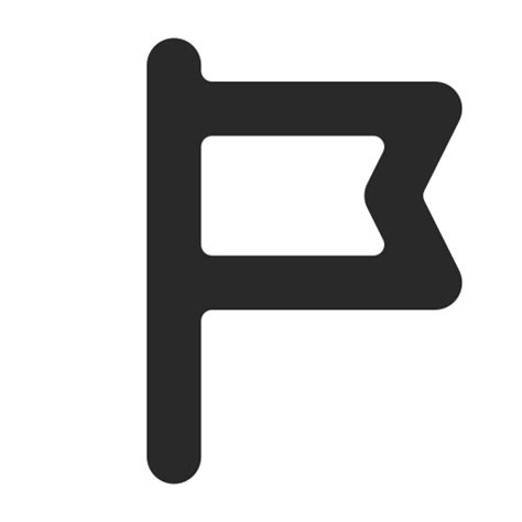 Flag Generic Basic Outline Icon