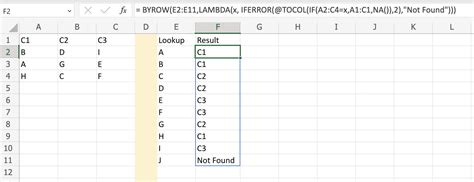 Excel Find An Item In An Array And Return The Top Column Stack Overflow