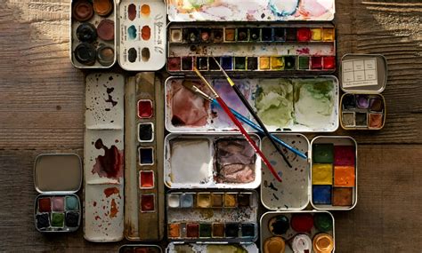 【水彩画】絵の具セットは必要？初心者が初めにそろえるといい道具とは？ Kozueの水彩庭園