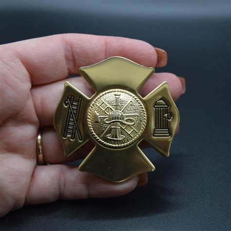 Fd Belt Buckle With Gold Scramble Center Emblem Etsy