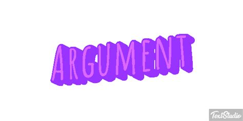 Argument Word Animated Logo Designs Argument Word Animated Logo Designs