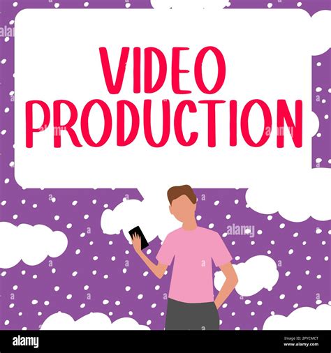 text caption presenting video production internet concept process of