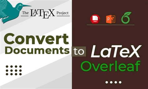 Convert Any Document Into Pdf Latex Using Overleaf By Nsdigiservices
