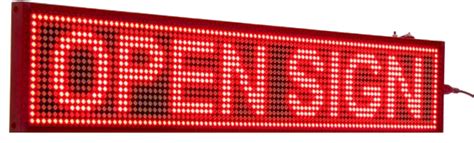 Single Color LED Display Notice Board Flyup Technology Digital LED Board Display Board