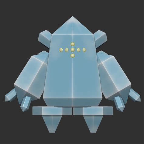 Archivo Stl Regice Pokemon・diseño De Impresora 3d Para Descargar・cults