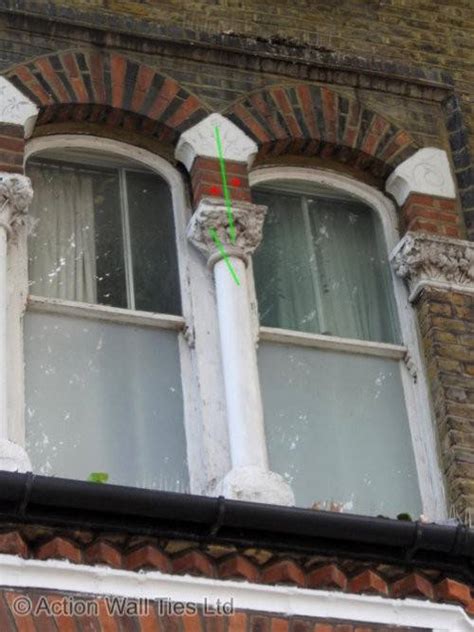 Realign Repair And Reinforce Bowing Window Support Columns In London