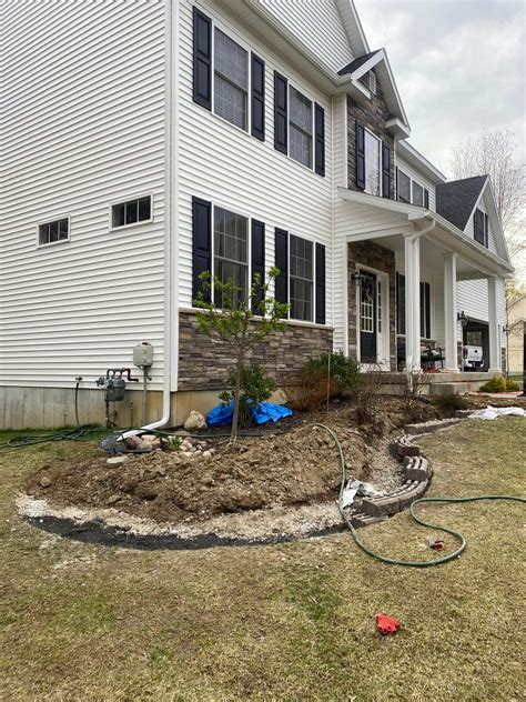 I Built A Tiered Retaining Wall Rlandscaping