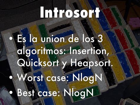 Introsort By Julio Bagur