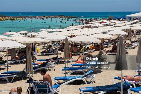 Nissi Beach Resort White Sand And Crystal Clear Sea Water Cyprus Island