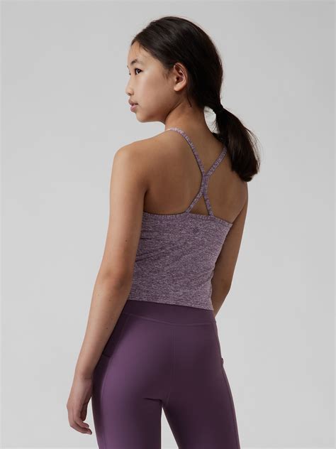 Athleta Girl All Day Softluxe Longline Bra Athleta