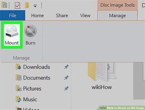 3 Ways To Mount An Iso Image Wikihow