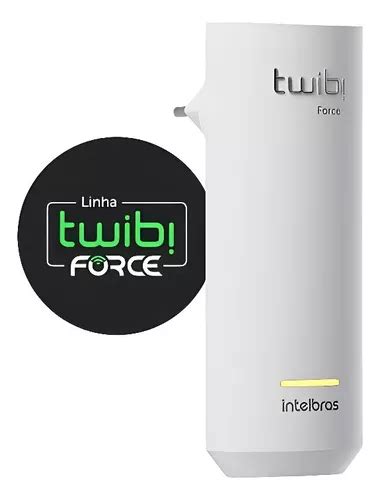 Extensor Wi Fi 5 Mesh Dual Band Twibi Force Plug Intelbras Parcelamento Sem Juros