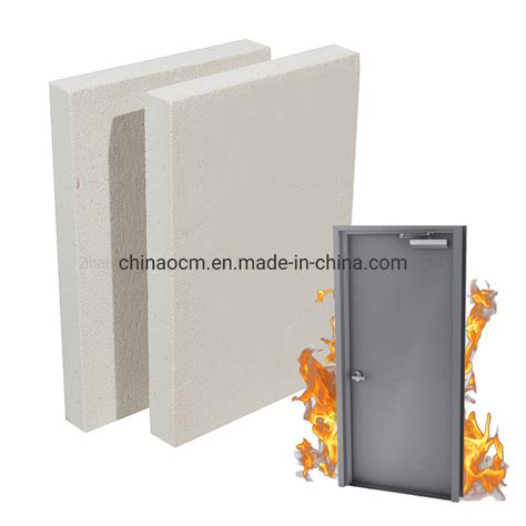 New Style Best Selling Fire Resistant Door Core Mgo Perlite Board High