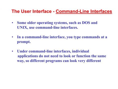 Operating Systems Basics Graphical User Interfaces Guis Gui Tools Applications And The