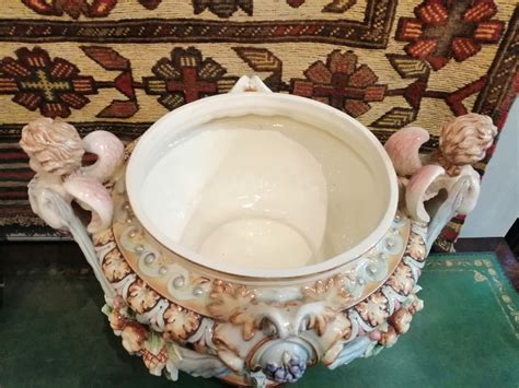 An Impressive Monumental Hugo Lonitz Majolica Tureen