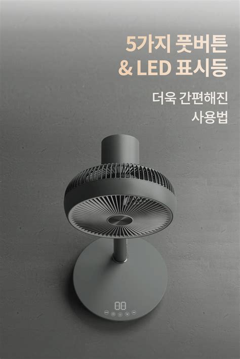 솔러스에어 에어 서큘레이터 저소음 높이조절 자동회전 타이머 리모컨 써큘레이터 선풍기 Bldc Air802f