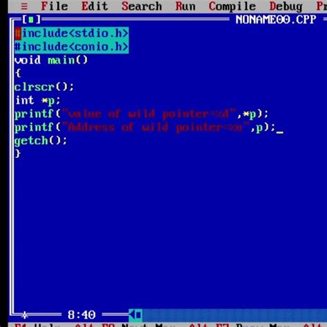 Wild Pointer Program In C Language Educationcoding Cprogramming