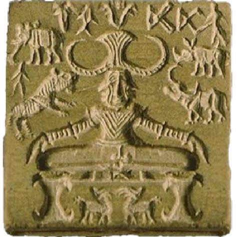 Yogic Posture On The Seal Of Indus Valley Civilization Download Scientific Diagram