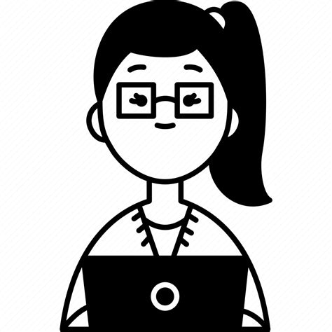 Developer Programmer Coder Software Computing Icon Download On