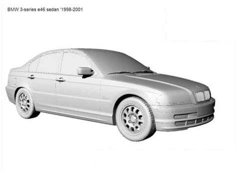 Bmw 3 Series E46 Sedan 1998 2001 3d Model 70568 Model Copy Default