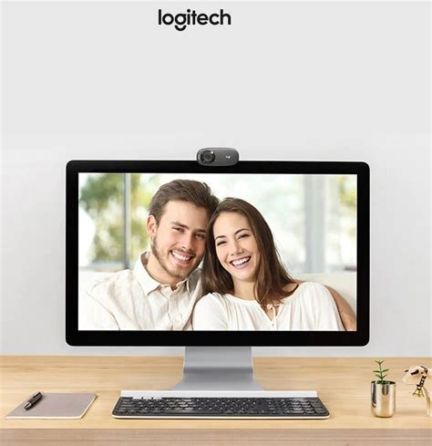 Logitech C HD Webcam P Built In Micphone USB Grandado