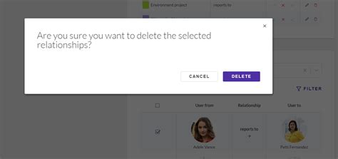Relationship Chart Knowledge Base