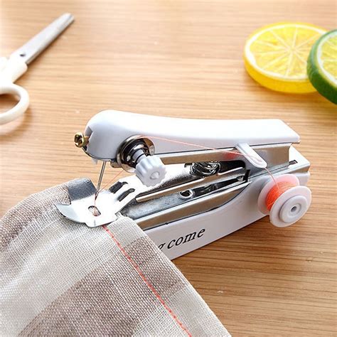 Hevirgo Small Sewing Machine Quick Suture Easy To Use Portable Compact Simple Operation Sew Tool