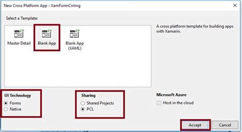 Circle Image Control In Xamarin Forms Application For Android And UWP