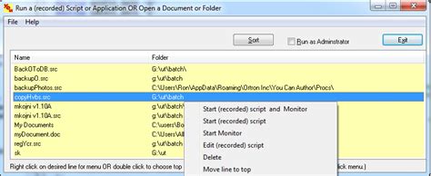 Run Apps And Open Documents And Folders Quickly To Automate File Management In Windows Explorer